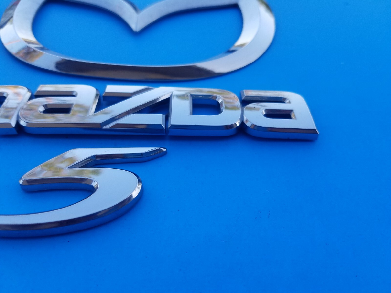 11 12 13 14 MAZDA 5 MAZDA5 REAR GATE LID EMBLEM LOGO BADGE SYMBOL OEM ...