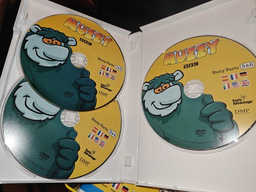 Muzzy BBC Language Course for Children DVD/CD Box Set 8 DVD | eBay