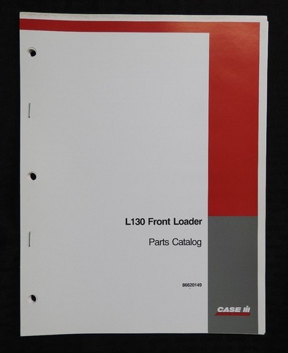 CASE L130 FRONT LOADER PARTS CATALOG MANUAL NICE | eBay
