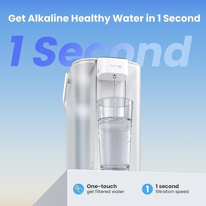 Waterdrop Alkaline Electric Water Filter Pitcher, Dispenser, NSF/ANSI ...