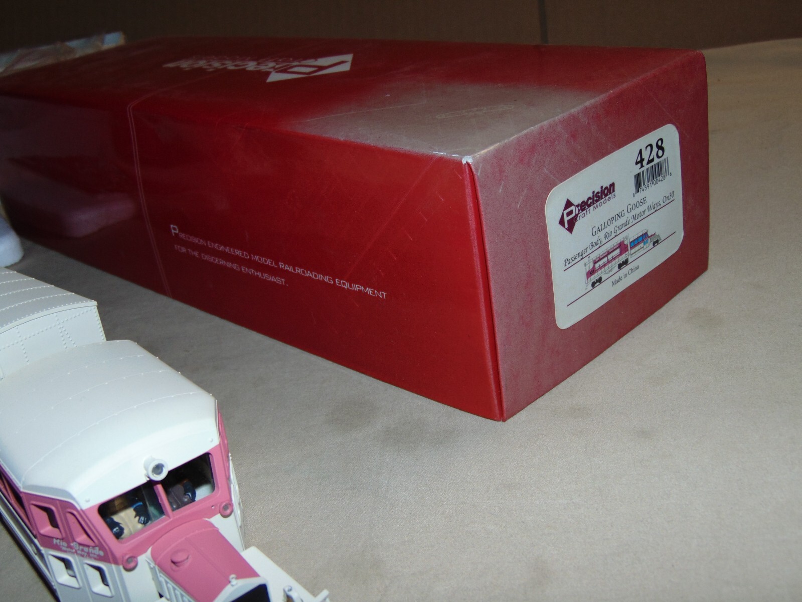 PRECISION CRAFT ON30 428 RIO GRANDE GALLOPING GOOSE DCC W/SOUND IN ...