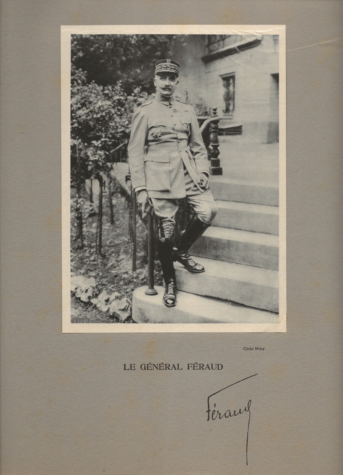 Vintage Photo, Military Portrait General Féraud, Melcy, France | eBay