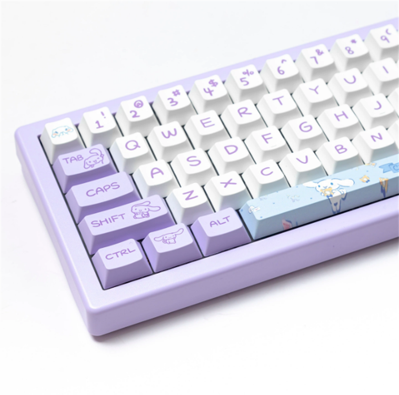 140 Keys Cinnamoroll Keycaps PBT Key Cap Set for Cherry MX Mechanical ...