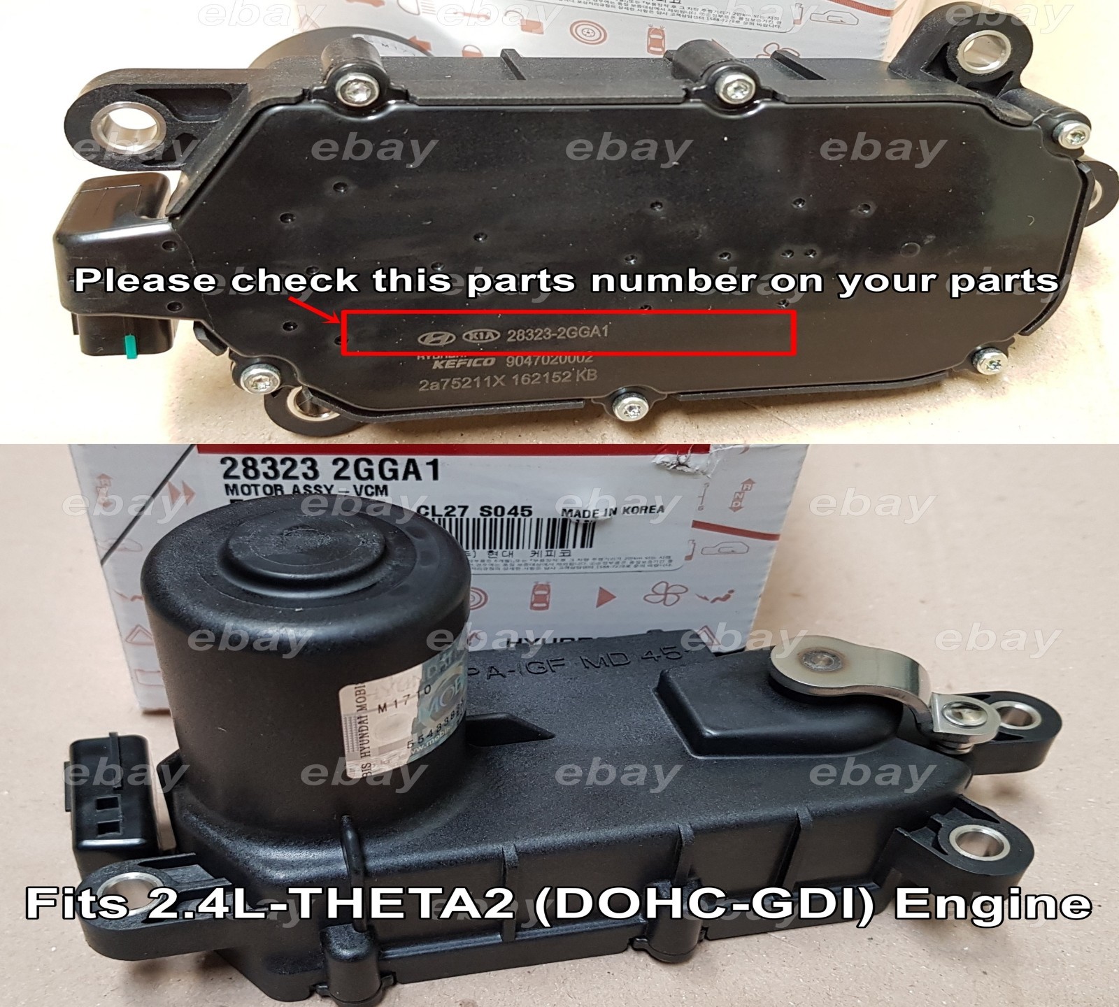 2.4L VCM Motor For KIA Optima K5 Sportage 2016-2018 Sorento 2015-2018 ...