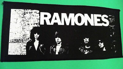 RARE Vintage Large Ramones Sew On Patch! Punk Rock Sex Pistols Rancid The Clash | eBay