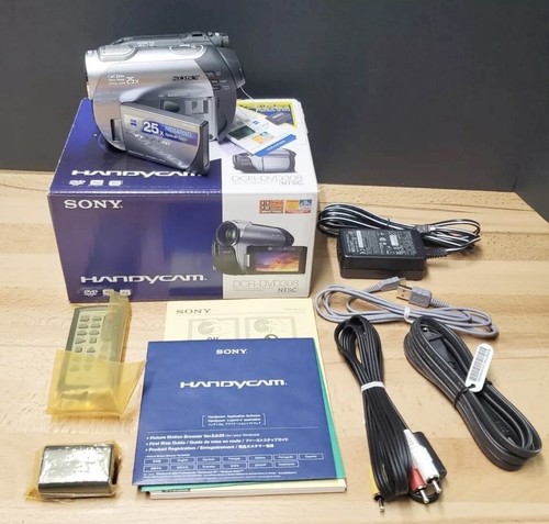 SONY HANDYCAM DCR-DVD308 MINI DVD DISC DIGITAL CAMCORDER CAMERA BRAND ...