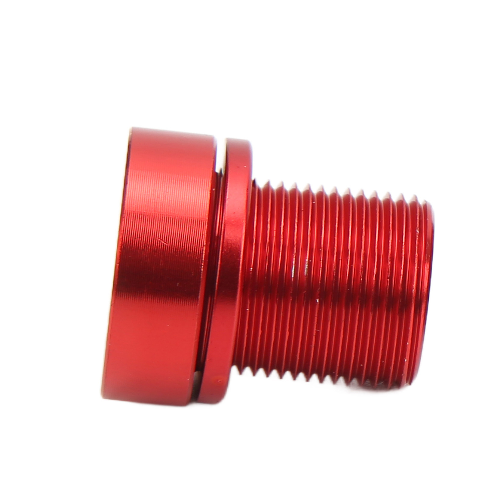 (Red)2Pcs Bike Crank Screw Spline Centre Shaft Aluminium Alloy High ...