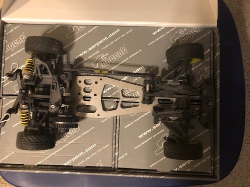 Vintage Serpent Impulse Kit 4WD 2 Speed Car-Type 801012 W/12 RE Engine ...