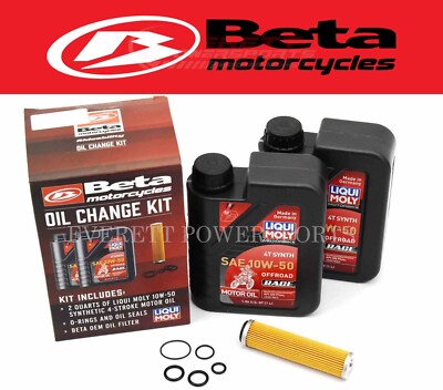 Oil Change Kit 10w50 Synthetic 2013-2023 RR RR-S & Racing 4 Stk ...