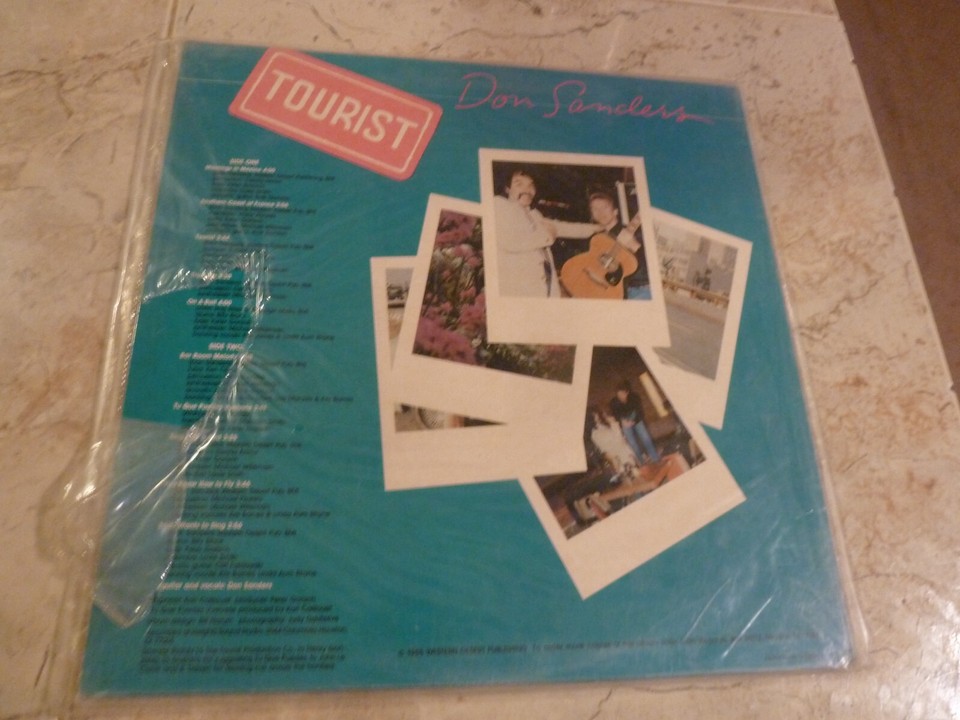 DON SANDERS - Tourist - Excellent Condition LP Record RARE VINTAGE LP ...