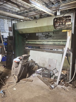 sheet metal Press Brake Pexto 10', hydraulic 60 ton, 4 way die | eBay