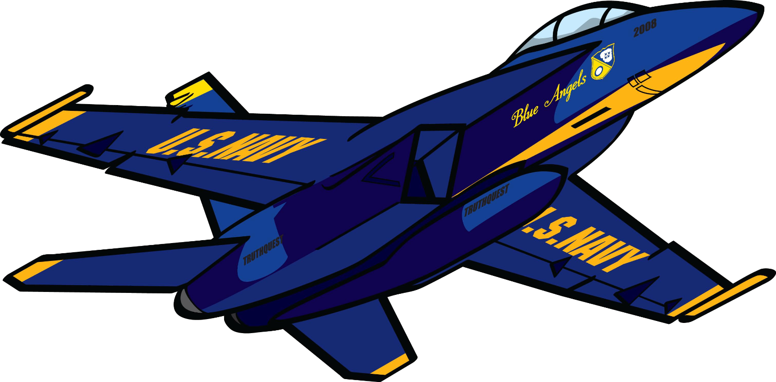 Blue angels jet sticker skate cell laptop bumper vinyl decal | eBay