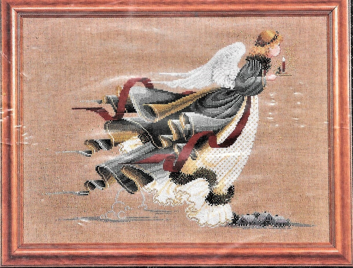 Lavender & Lace Victorian Designs First Angel of Light Cross Stitch ...