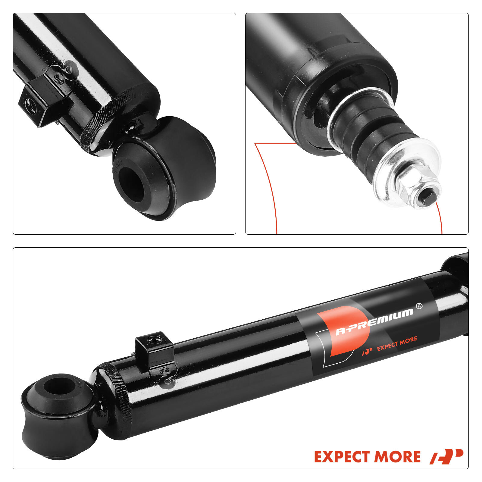 A-Premium Front LH & RH Shock Absorber for Isuzu NPR 1986-2018 NRR 05 ...