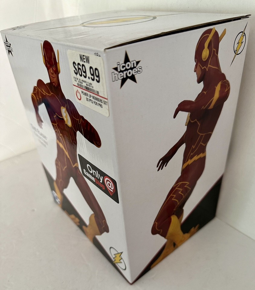DC Comics THE FLASH Icon Heroes Collectible Statue LmtED 1403/4500 ...