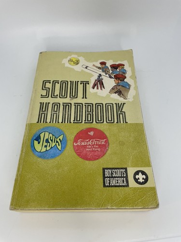 1972 Boy Scouts of America BSA Scout Handbook, 8th Edition 1st Print ...