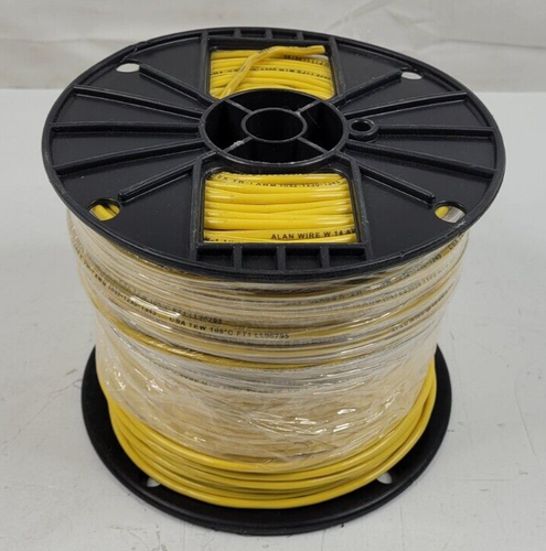 (500FT) ALAN WIRE 14AWG E83039 THHN THWN-2 WIRE 600V CLASS K AWN VW-1 ...