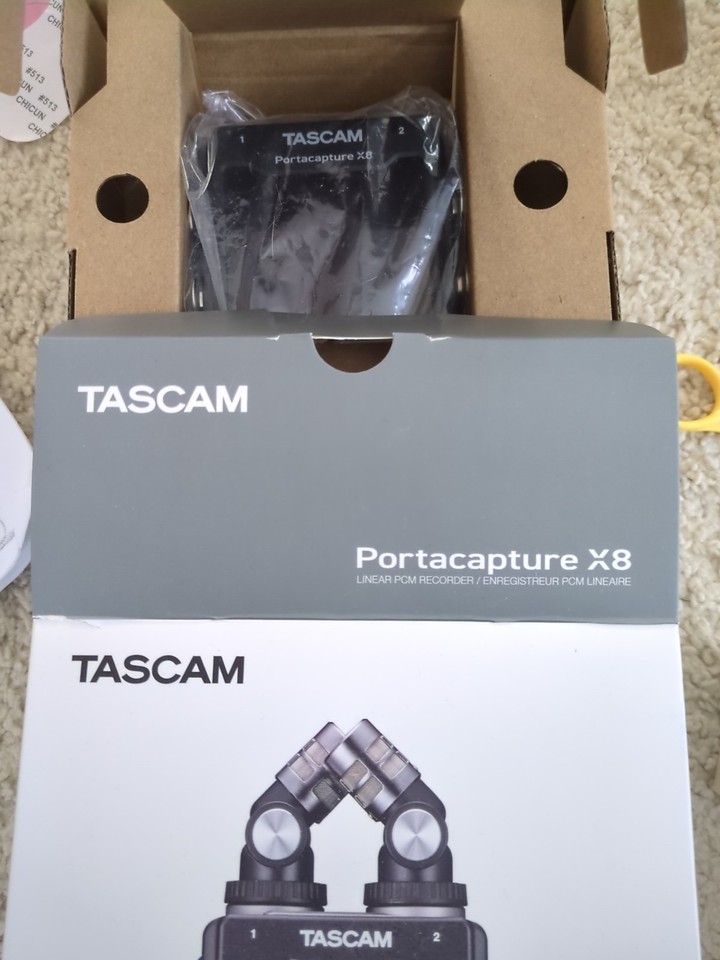 TASCAM Portacapture X8 High-Resolution Adaptive Recorder 43774035007 | eBay