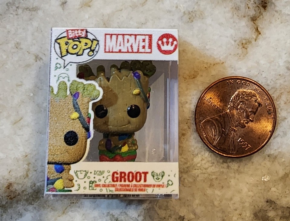 Funko Bitty Pop! MARVEL Holiday ~ YOU PICK ~ Groot Loki Thor Red Hulk ...