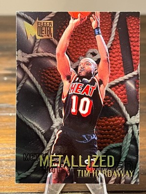 1996 Fleer Metal #125 Tim Hardaway Metallized Miami Heat | eBay