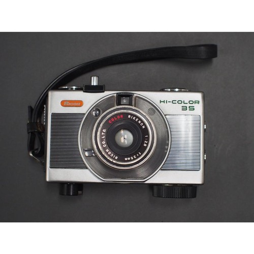 Ricoh Hi-Color 35 Half-Frame Film Camera 35mm f/2.8 Rikenon Lens | eBay