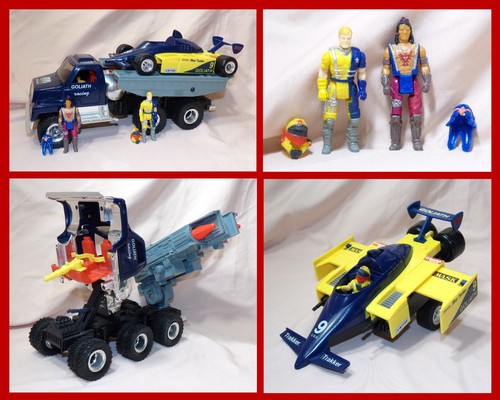 M.A.S.K. GOLIATH MINT COMPLETE SET Kenner Matt Trakker MASK Vehicles ...