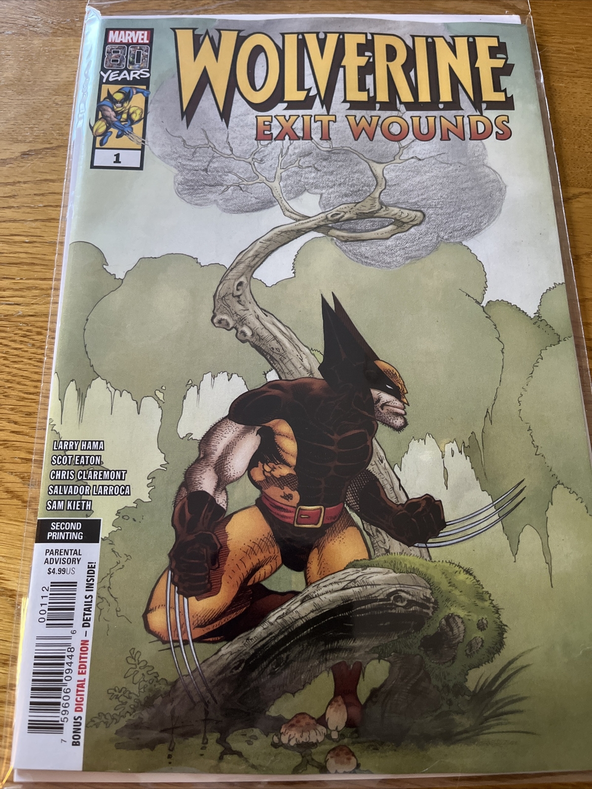 WOLVERINE EXIT WOUNDS #1 2ND PTG KEITH VAR MARVEL COMICS | eBay