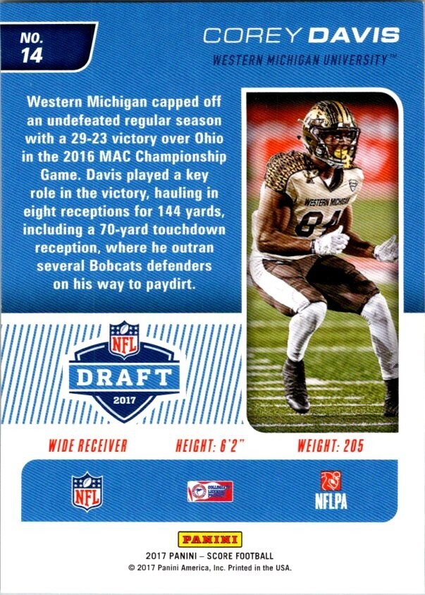 2017 Nfl Draft Corey Davis