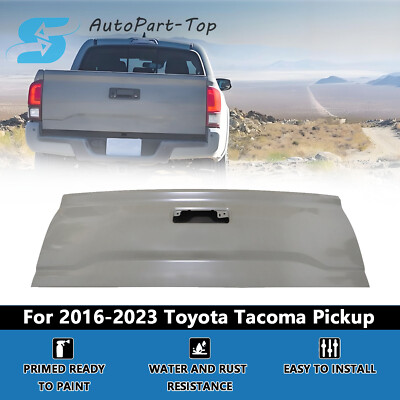 Primed Steel Rear Tailgate Shell for 2016-2023 Toyota Tacoma Pickup ...