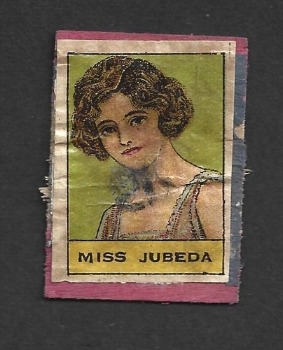 (BL) MISS JUBEDA Matchbox Label | eBay