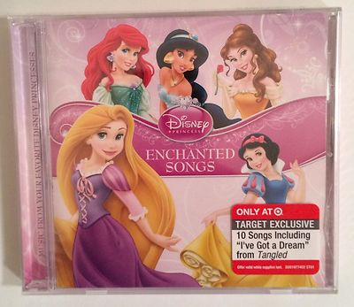 Disney Princess "Enchanted Songs" Exclusive Limited Edition CD - Rare ...