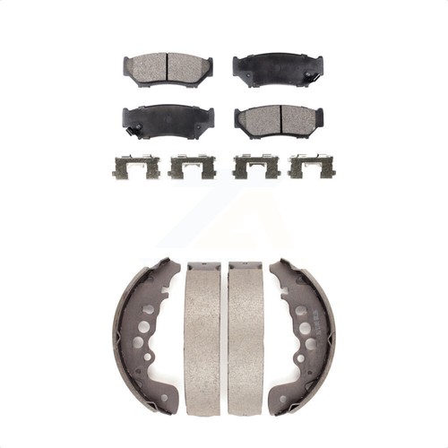 For Chevrolet Tracker Suzuki Front Rear Semi-Metallic Brake Pads & Drum ...