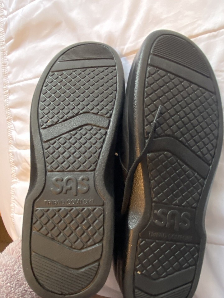 SAS Time Out Lace Up Comfort Walking Shoe Black | eBay