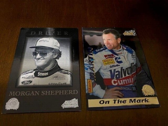 1996 Action Packed Credentials NASCAR With Silver Speed Your Choice | eBay