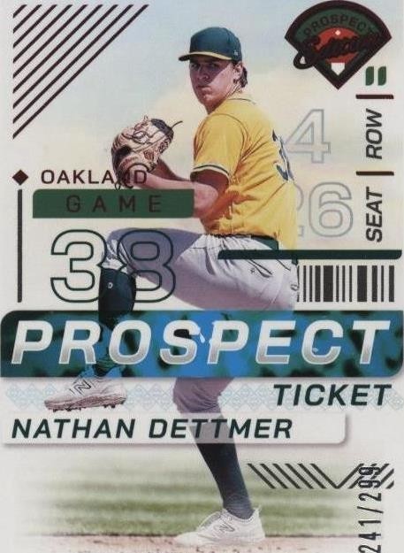 2024 Panini Prospect Edition - Nathan Dettmer #109 Red /299 (RC) for ...