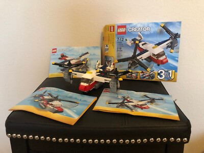 Lego Creator 31020 Twinblade Adventures 3 in 1 Complete Set-Plane or ...