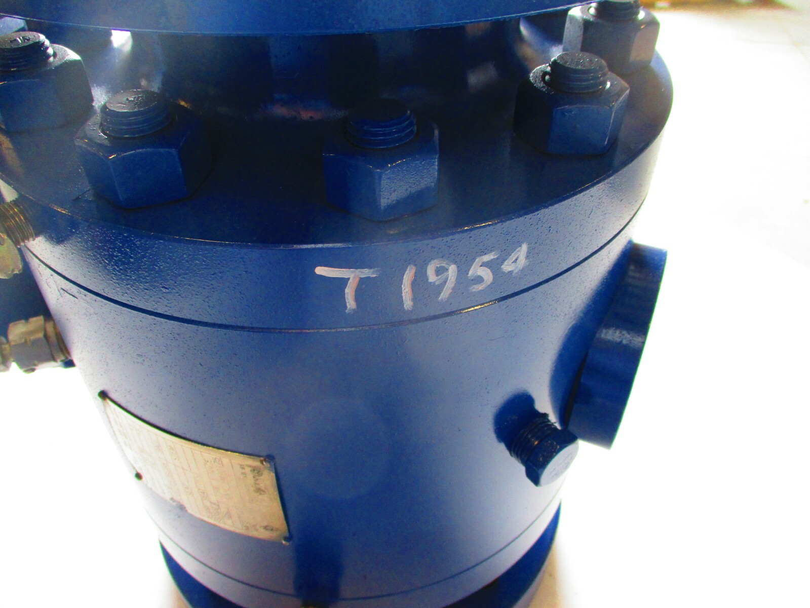 VINTROL Ball Valve 4" 600 RF Flanged FP Trunnion w/ Gear Op & Hand ...