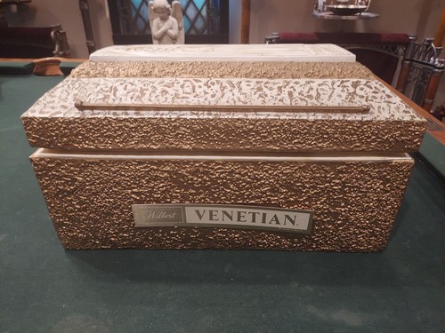 Vintage Wilbert VENETIAN Salesman Sample Casket Burial Vault | eBay