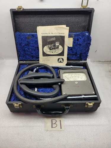 Vintage 60's ALNOR Velometer Type 3002 FPM Air Flow Velocity Meter In ...