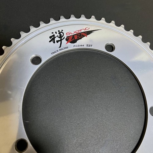 Large Gear Sugino Zen 53T Big Olympic Bicycle Racing Njs Track Fixie ...