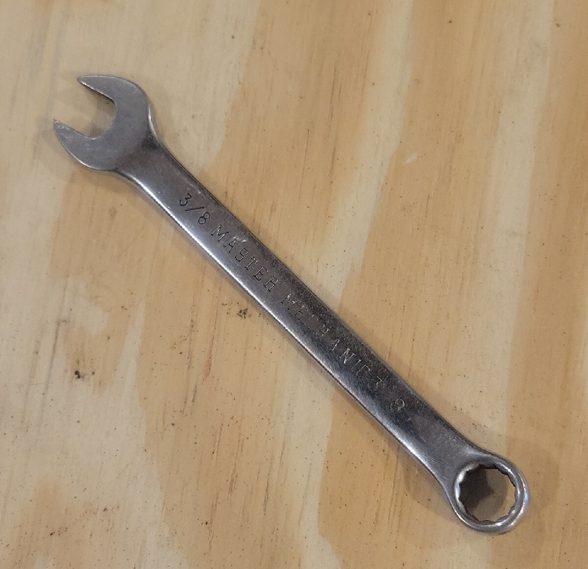 MASTER MECHANIC P6112 COMBINATION WRENCH 3/8'' VINTAGE USA | eBay