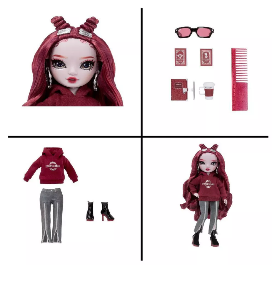 Rainbow High 87876897 Shadow High Scarlett - Red Fashion Doll Outfit ...