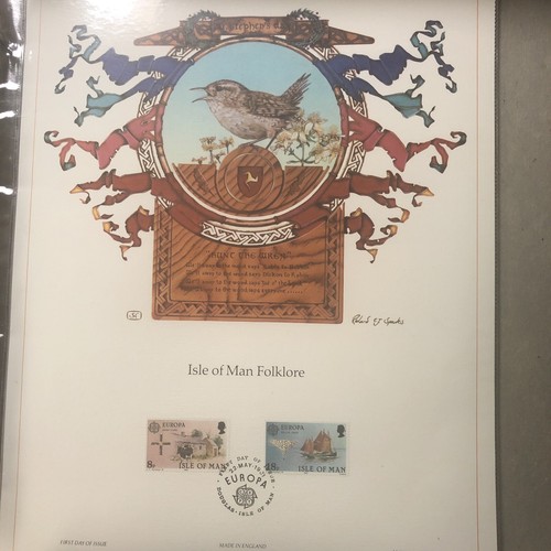 UK Limited Edition First Day Issue Lithograph "IOM Folklore" #3087 of ...