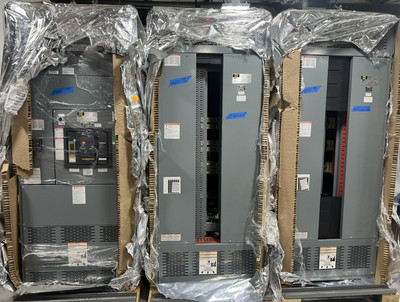 Square D QED 2000 amp switchgear 480/277 3p4w NW20H1 Main breaker GFI ...