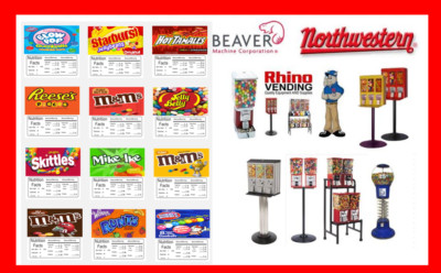 Vending & Tabletop Concessions - Sticker Vending Machine