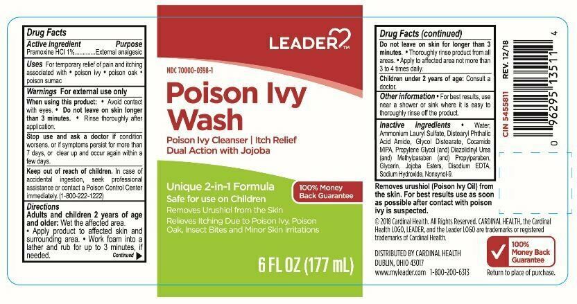 Leader 2-in-1 Formula Poison Ivy Wash Itch Reliever Dual Action with ...