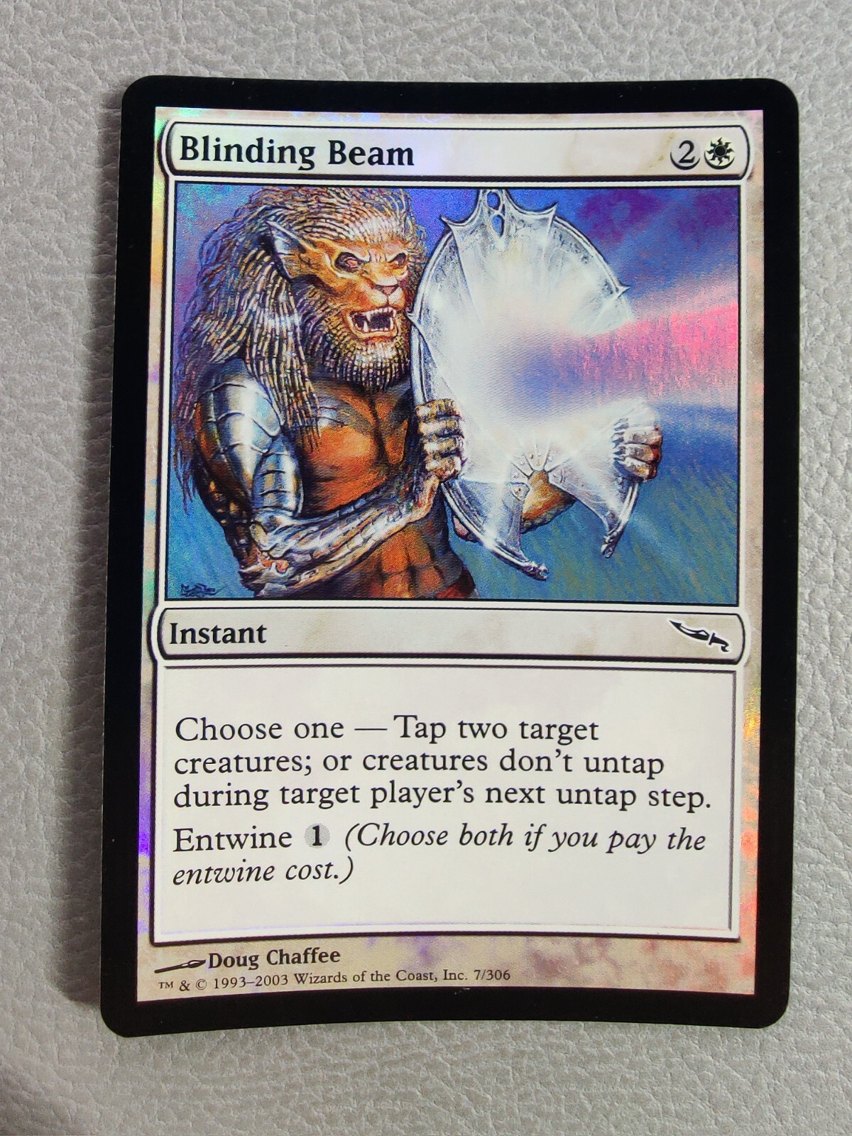 Blinding Beam Foil | LP | Mirrodin 7/306 | Magic the Gathering MTG | eBay