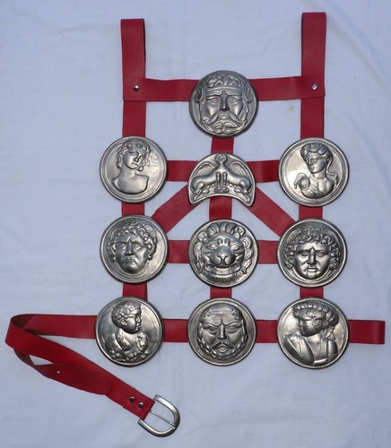 Roman Centurion Lauersfort Phalera legion silver plated bronze ...