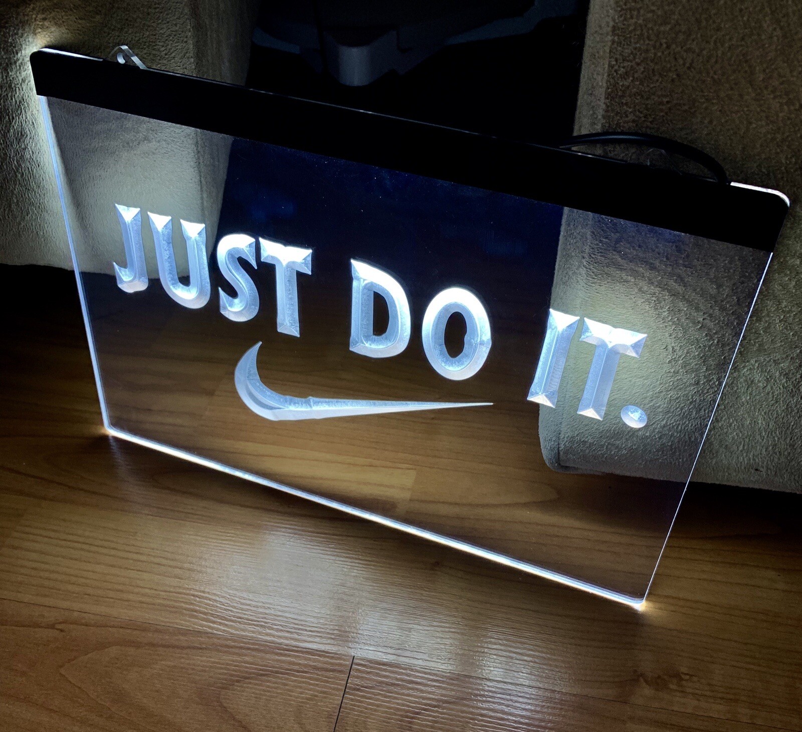 NIKE JUST DO IT LED NEON LIGHT SIGN 8x12 | eBay