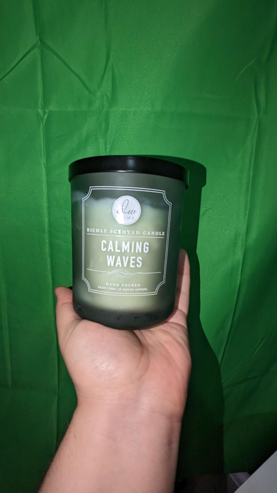 DW Home Calming Waves Candle 9.3 Oz 33 HR Richly Scented Medium Single ...